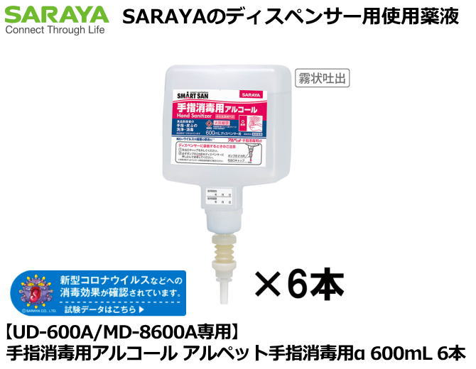 SARAYA・手指消毒剤用